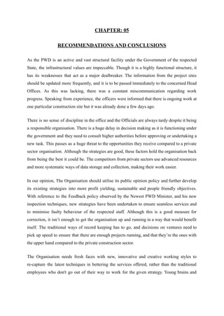 Internship Report Semester 2 Civil Engineering. | PDF