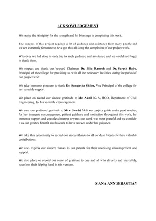 Internship Report Semester 2 Civil Engineering. | PDF