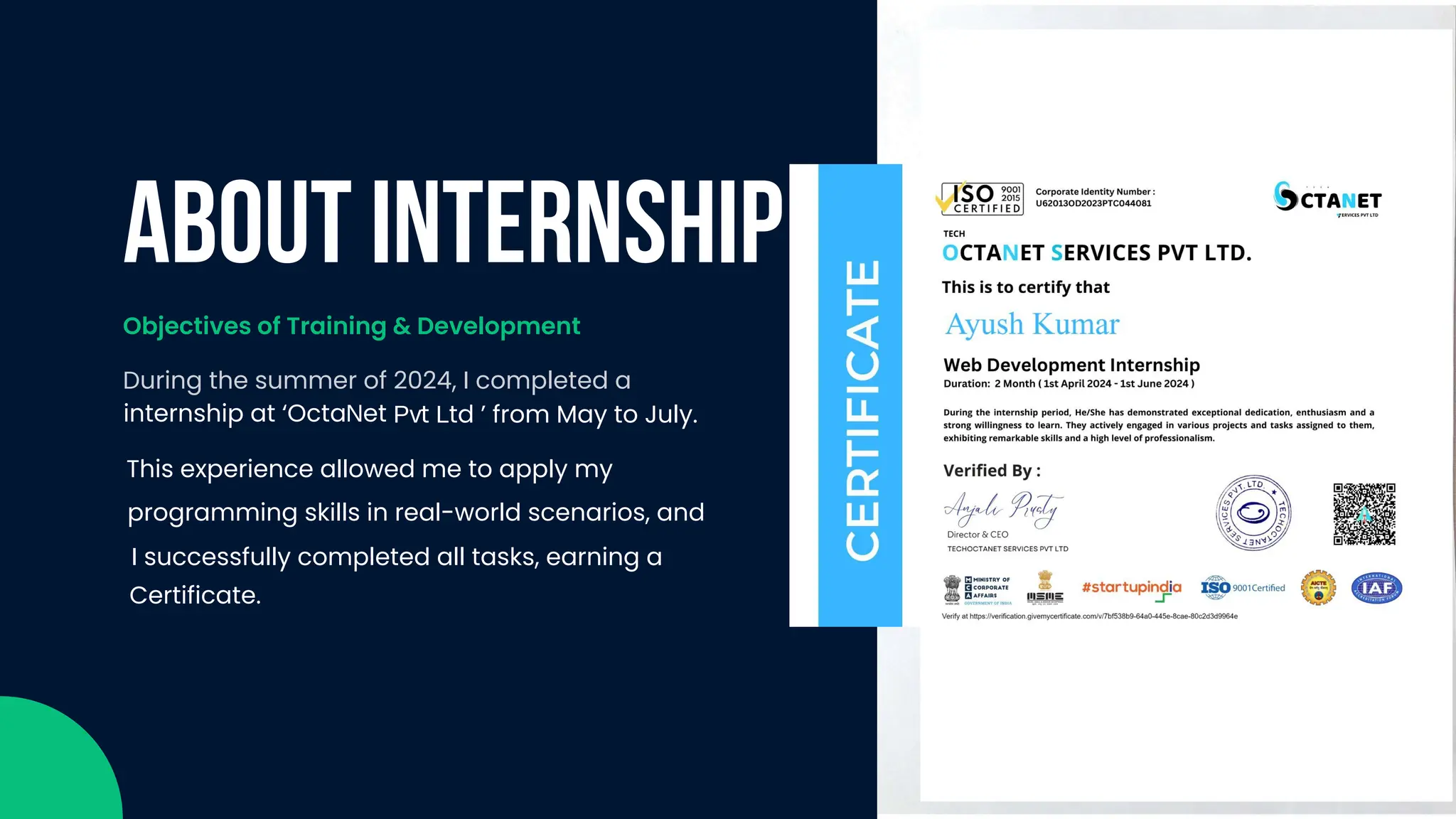 Internship_report__on_web_development_ii | PDF | Web Development | Internet