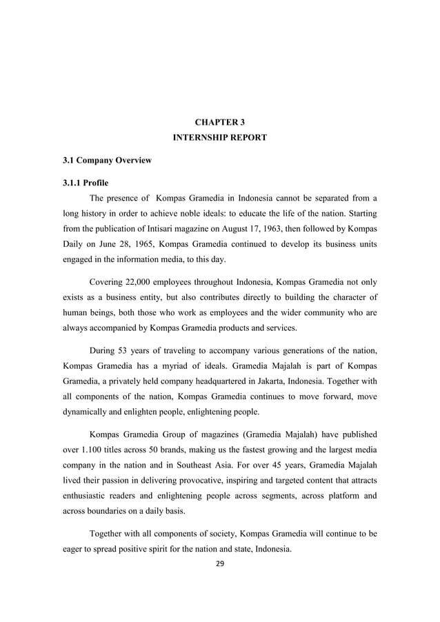Kompas Gramedia (Grid Network) Internship Report | PDF