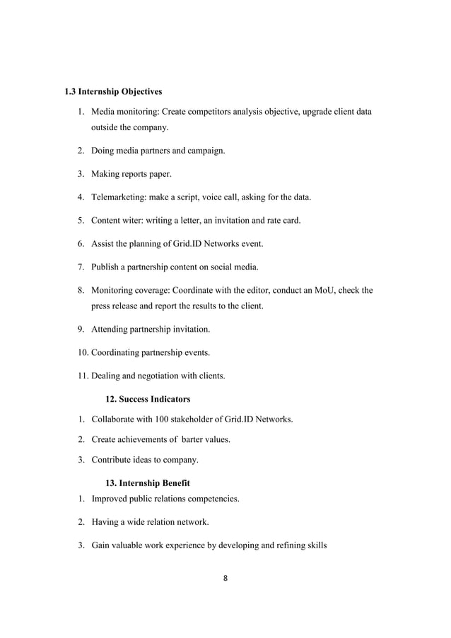 Kompas Gramedia (Grid Network) Internship Report | PDF