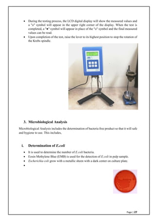 Internship report Agro food processing,Multan | PDF