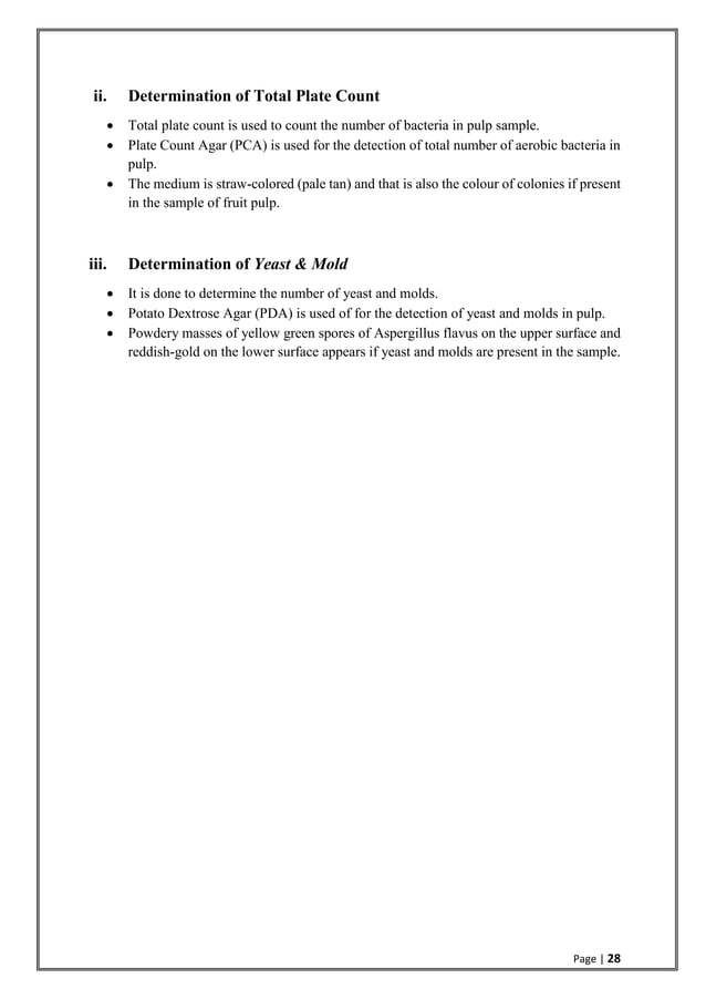 Internship report Agro food processing,Multan | PDF | Agriculture ...