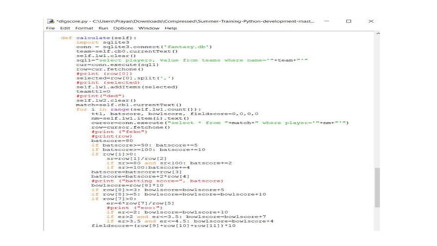 report on internshala python training | PDF | Programming Languages | Computing