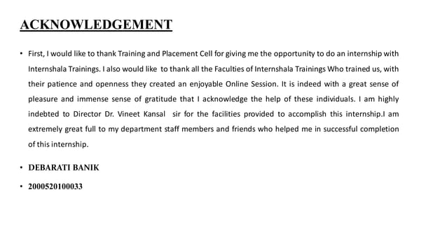 report on internshala python training | PDF | Programming Languages ...