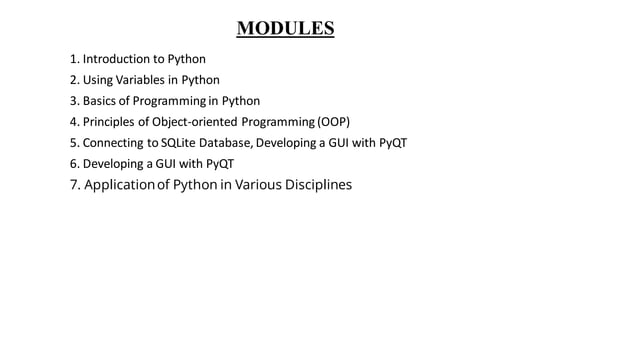 report on internshala python training | PDF | Programming Languages | Computing