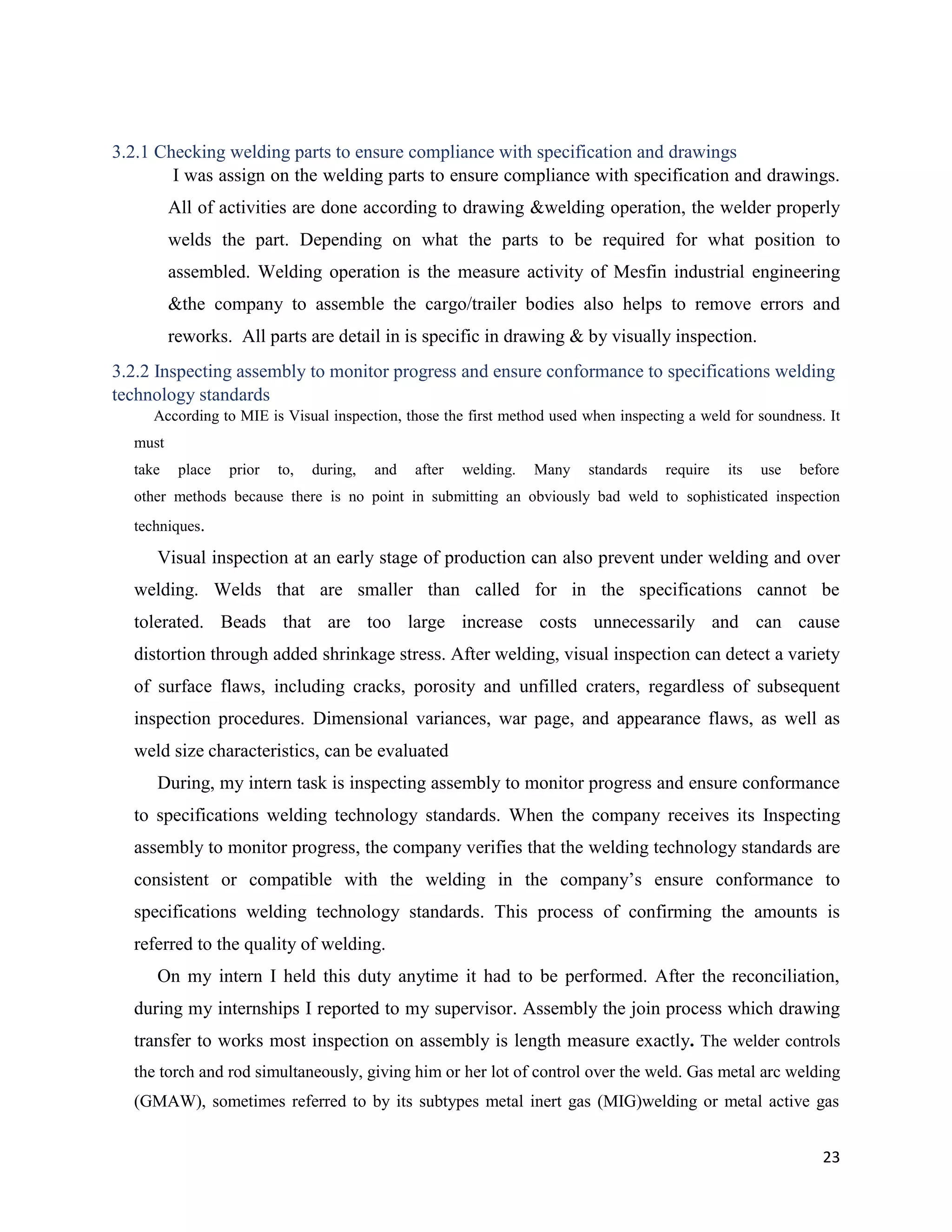 Internship report | PDF