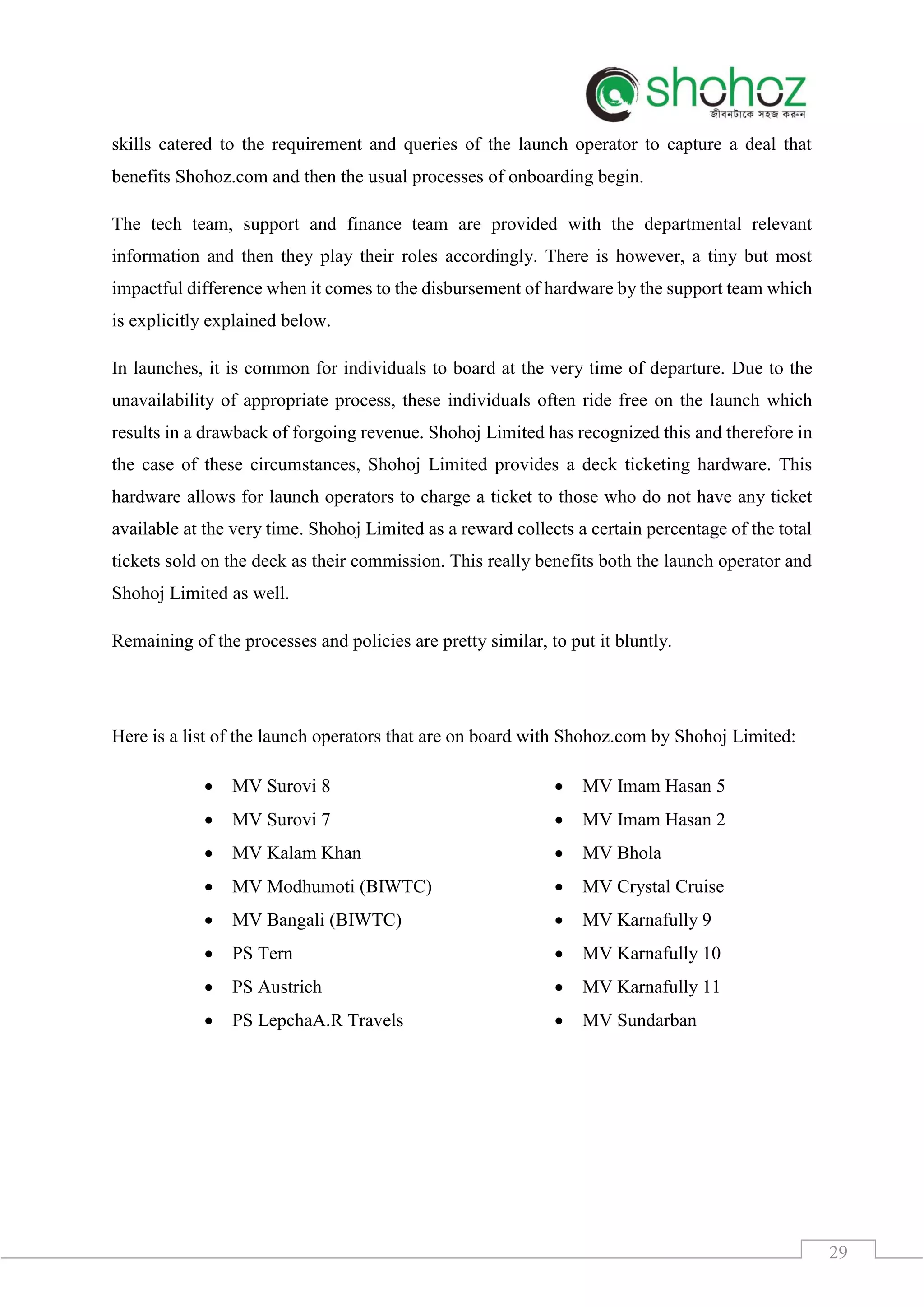 Internship report (e commerce industries in bangladesh and their ...