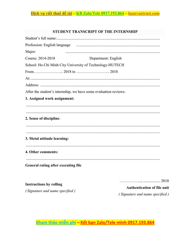 Internship Report Hutech University Báo Cáo Thực Tập.docx