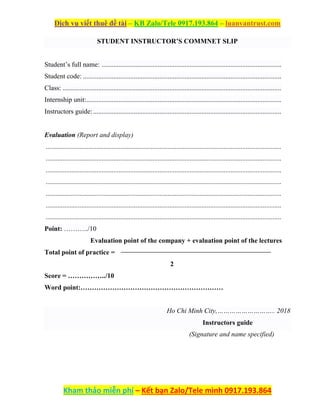 Internship Report Hutech University Báo Cáo Thực Tập.docx