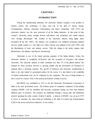 Internship report main | DOCX