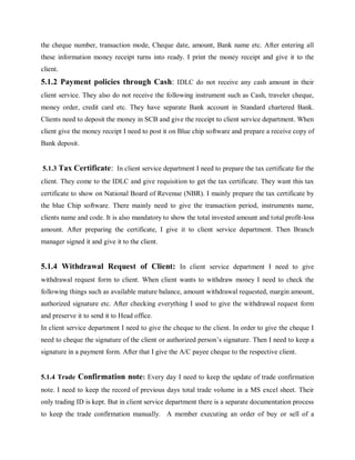 Internship report on idlc 072045 spring 11 | PDF