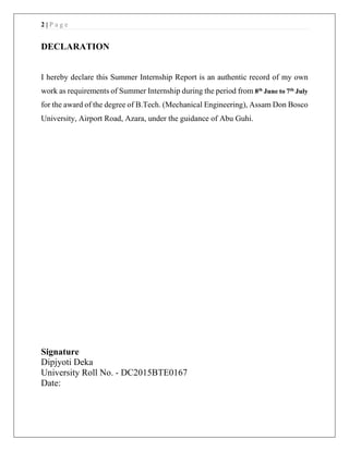 Internship report on kishlay snacks pvt. ltd. guwahati | PDF