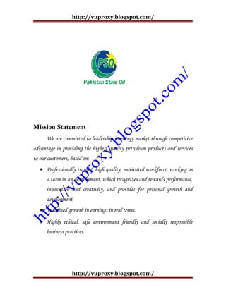 Internship report on_pso | DOC