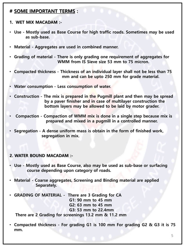 INTERNSHIP REPORT ON FLEXIBLE PAVEMENT by SANJAY ACHARYA.pdf | Civil Engineering Industry ...
