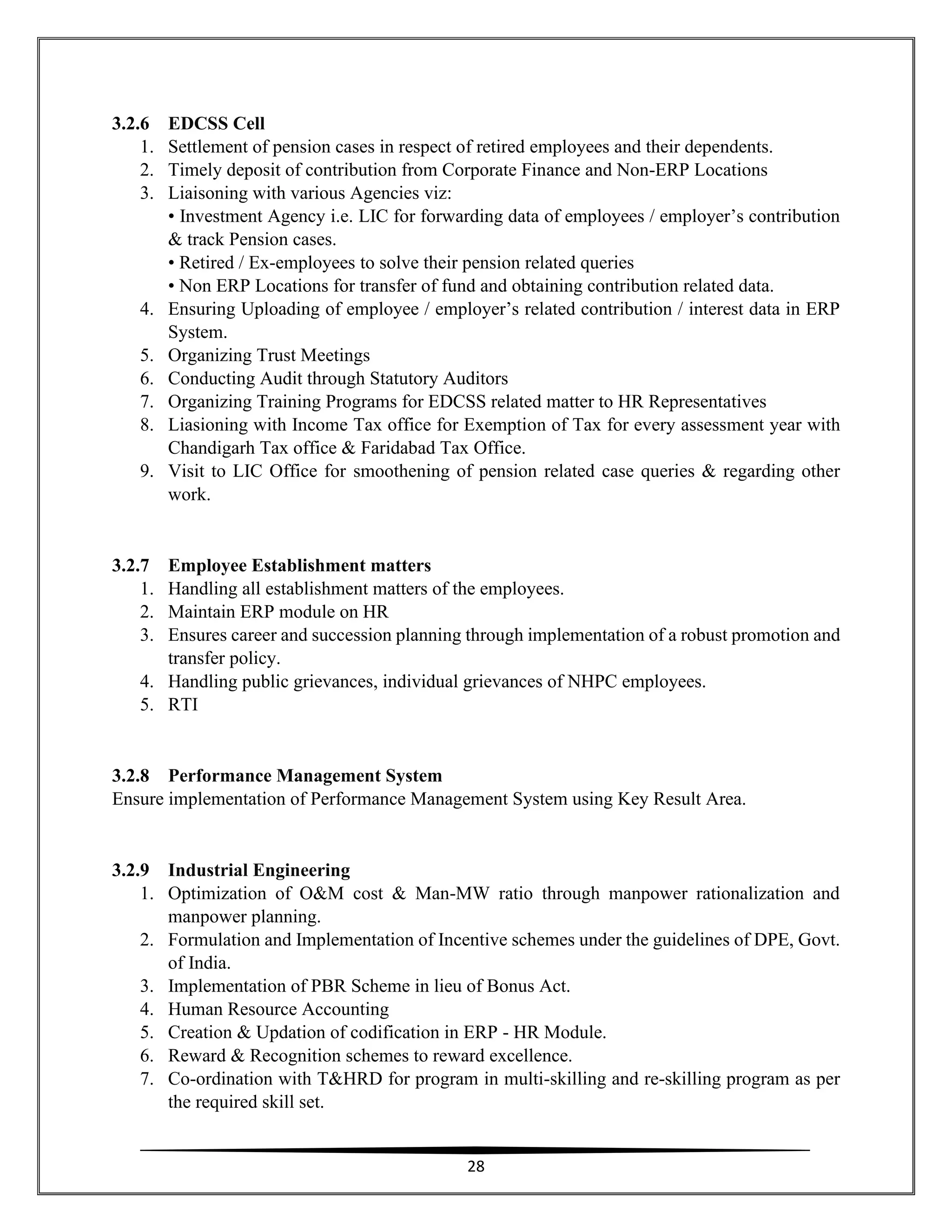 Summer Internship Report in H.R.(M.B.A.) | PDF