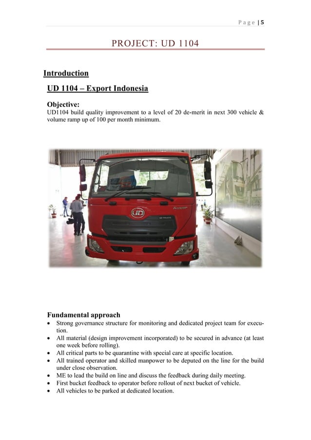 Internship Report Of Mechanical Student Pdf