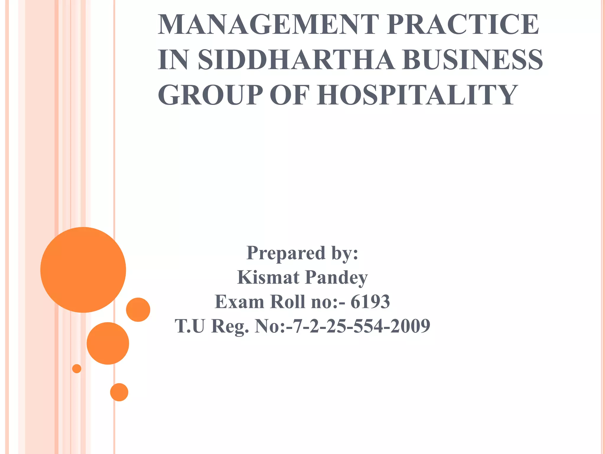 Internship @ sbgh | PPT