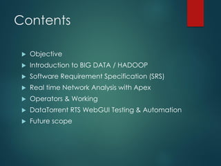 Real time Network analysis with Apex | PDF | Programming Languages | Computing
