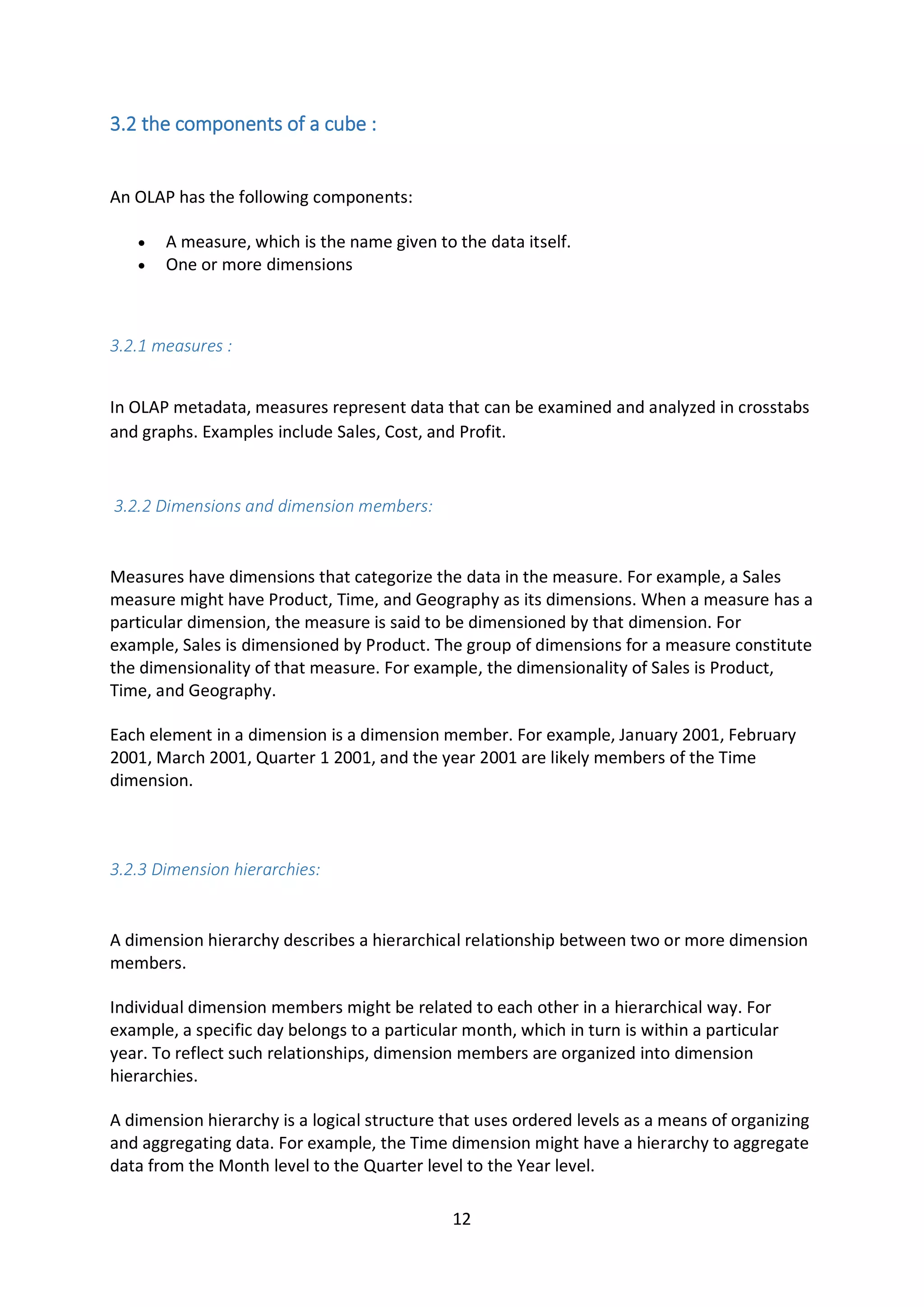 Instant cube : Generating OLAP cube using C# | PDF