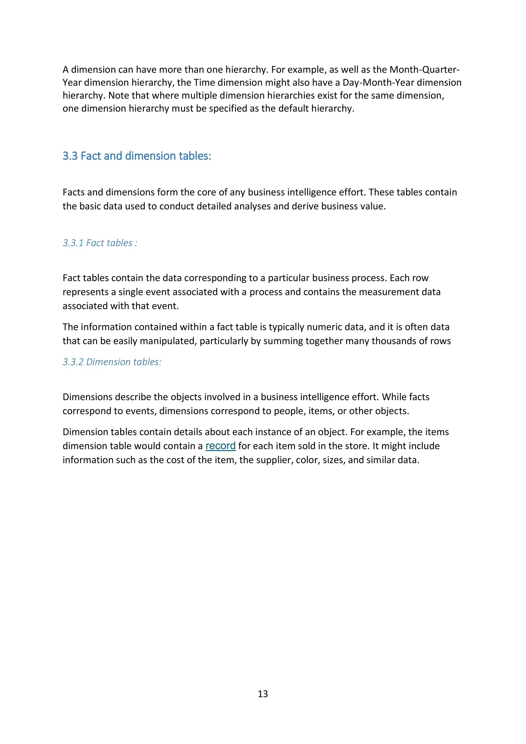 Instant cube : Generating OLAP cube using C# | PDF