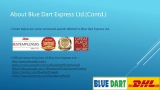 Blue Dart Reverse Logistics | PPTX
