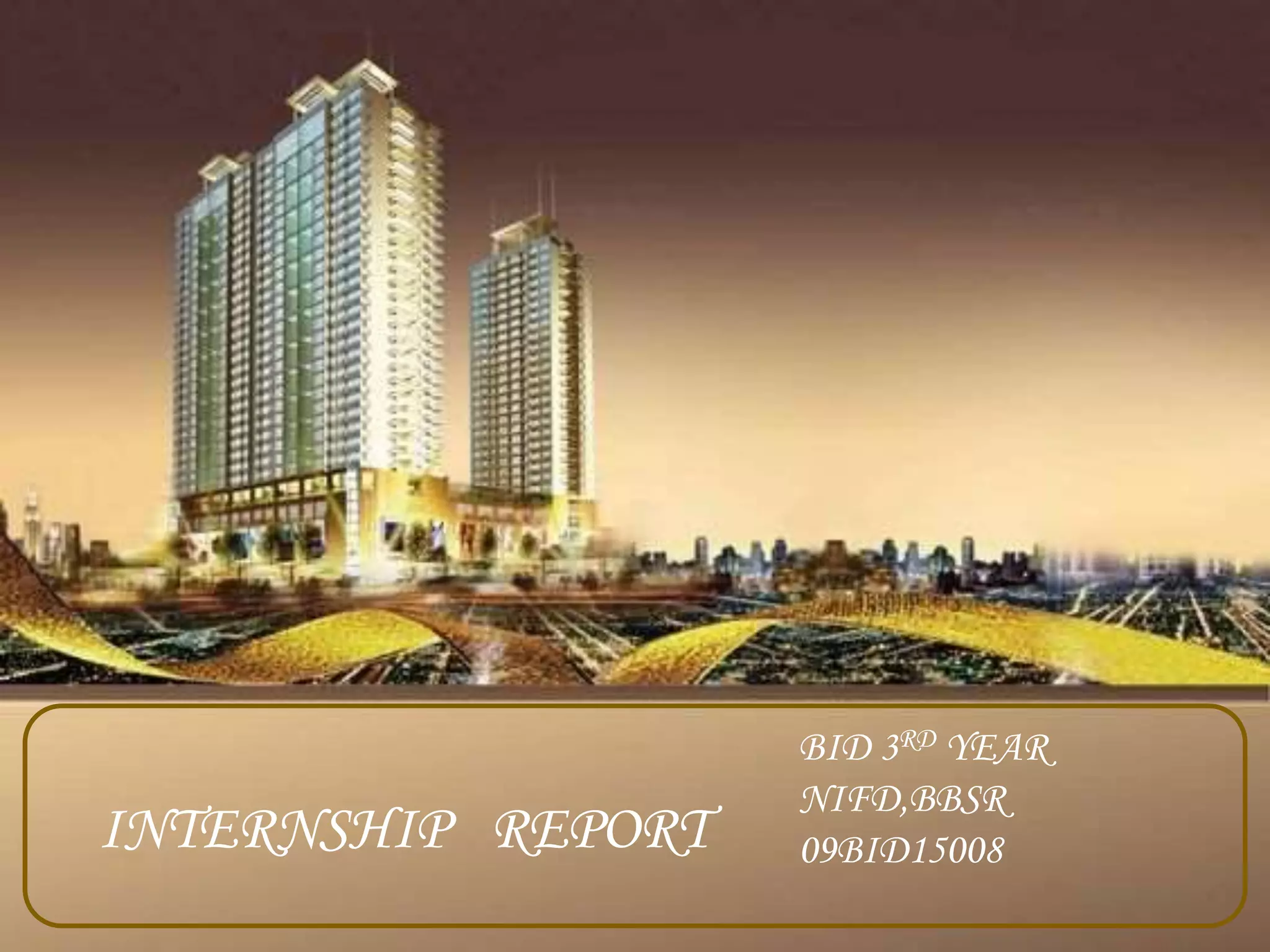 Internship report | PPTX