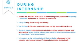 Internship Process Flow | PPTX