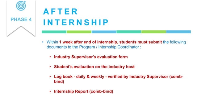 Internship Process Flow | PPTX