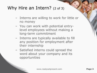 Interns | PPT
