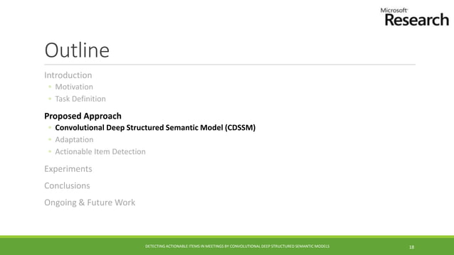 Detecting Actionable Items in Meetings by Convolutional Deep Structured ...