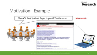 Detecting Actionable Items in Meetings by Convolutional Deep Structured Semantic Models | PPT