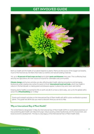 Interntional Day of Plant Healh - toolkit & Guide. | PDF
