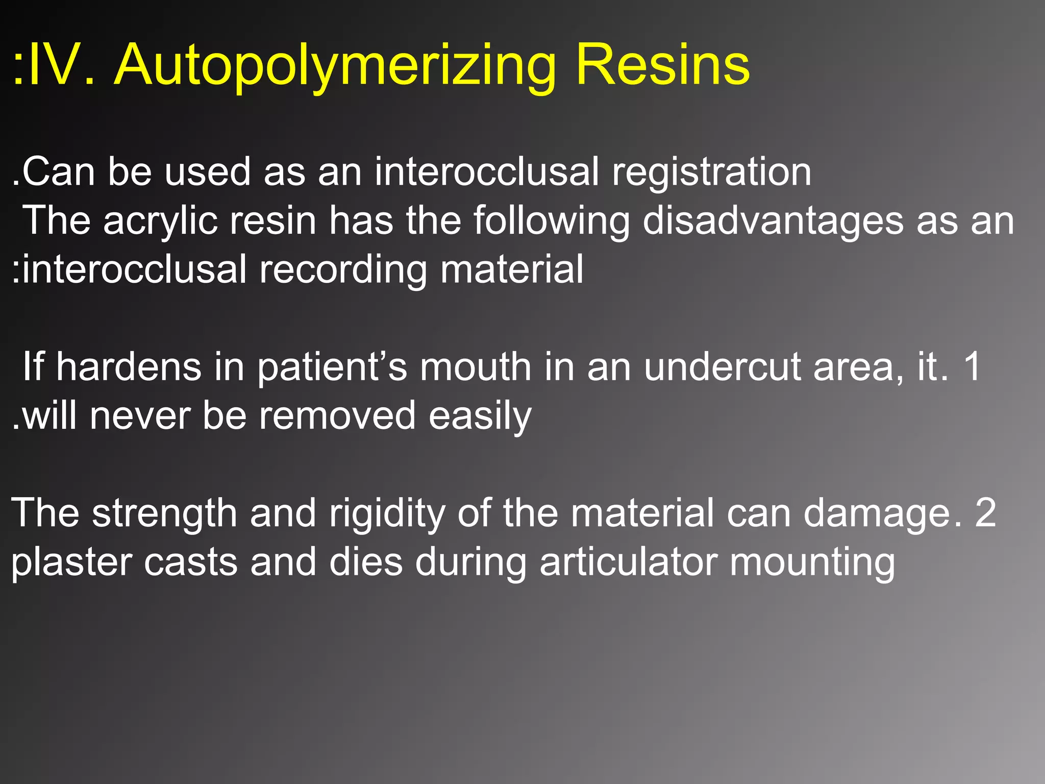 Interocclusal record | PPT