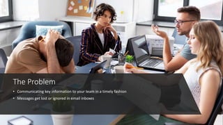 Inter Office Communication Using Your Existing Computer Network | PPT