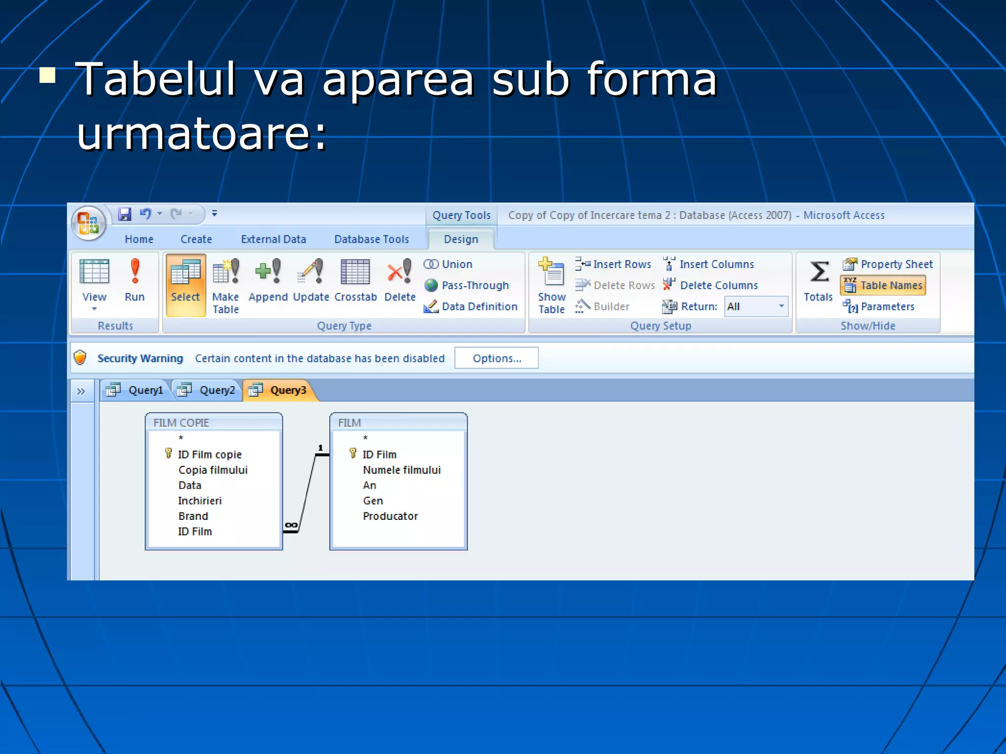 Interogari de selectie 2 | PPT