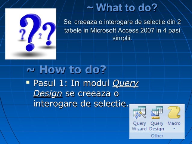 Interogari de selectie 2 | PPT