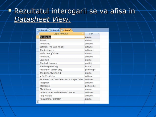 Interogari de selectie 2 | PPT