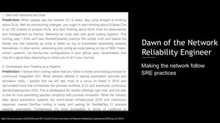 The Next Wave of Reliability Engineering | PPTX