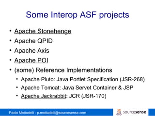 Interoperability at Apache Software Foundation | PPT