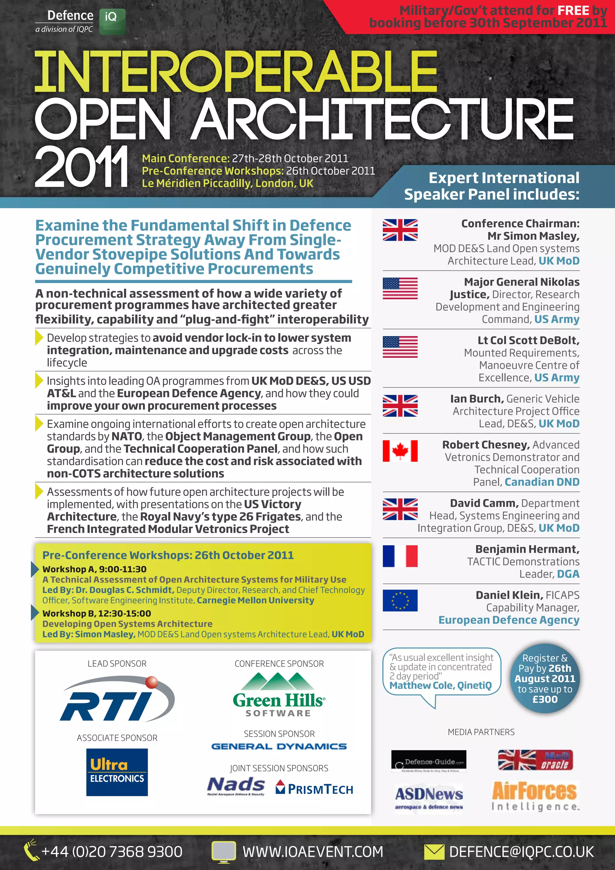 Interoperable Open Architecture 2011 | PDF