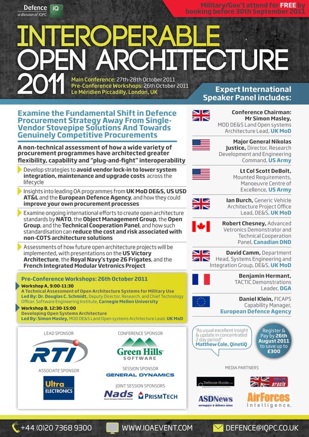 Interoperable Open Architecture 2011 | PDF