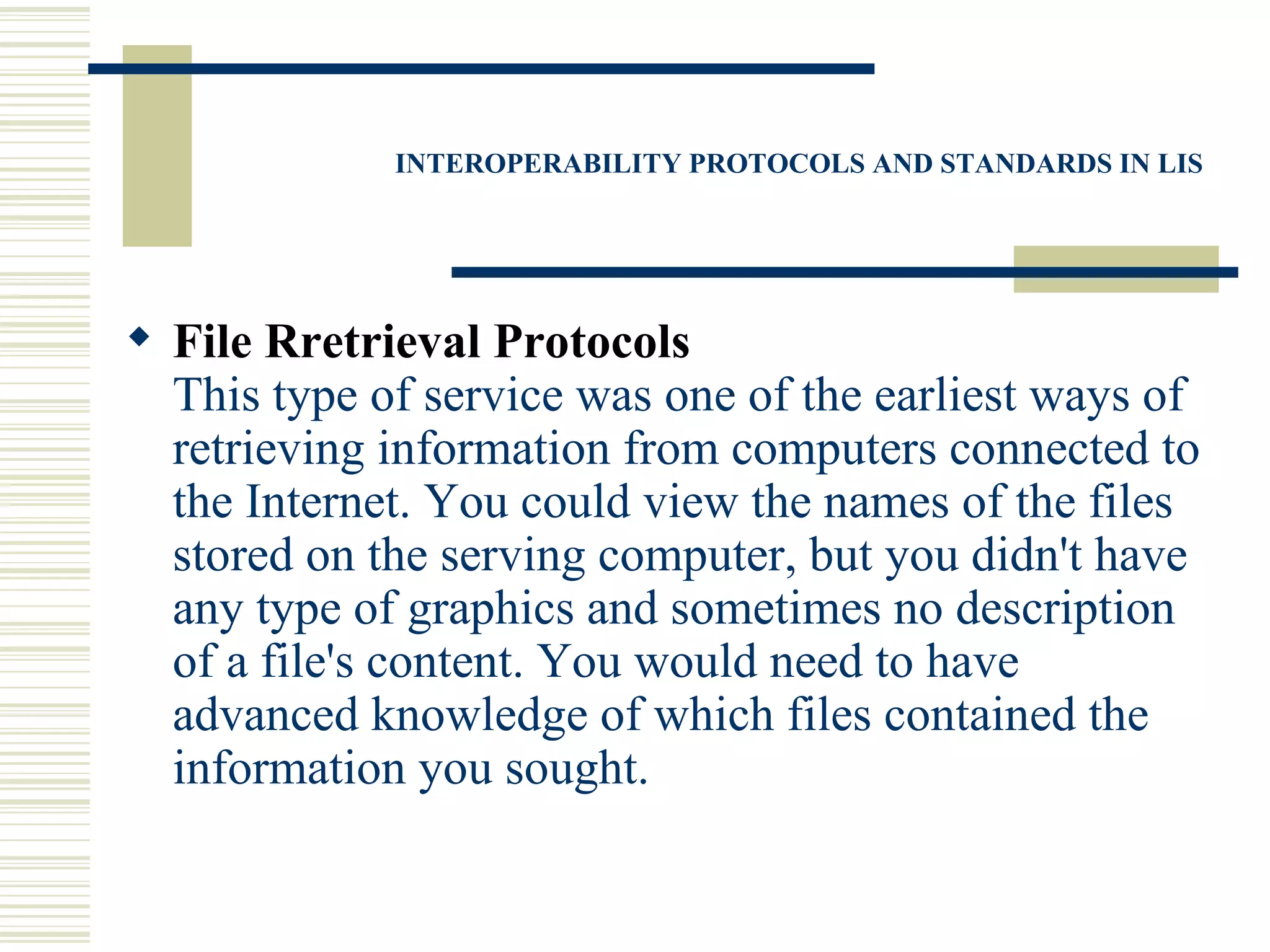 Interoperability Protocols and Standards in LIS | PPT