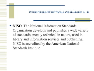 Interoperability Protocols and Standards in LIS | PPT