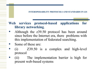 Interoperability Protocols and Standards in LIS | PPT