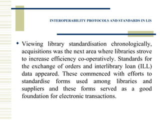 Interoperability Protocols and Standards in LIS | PPT