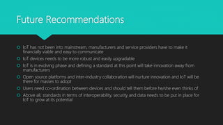 Interoperability- Biggest barrier in smart home adoption | PPT