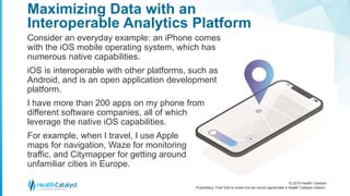 Interoperability in Healthcare Data: A Life-Saving Advantage | PPTX