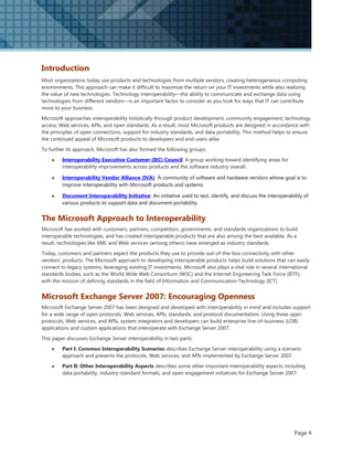 Microsoft Unified Communications - Exchange Server 2007 ...