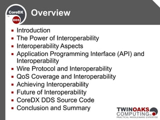 Interoperable DDS Strategies | PPTX | Operating Systems | Computer Software and Applications